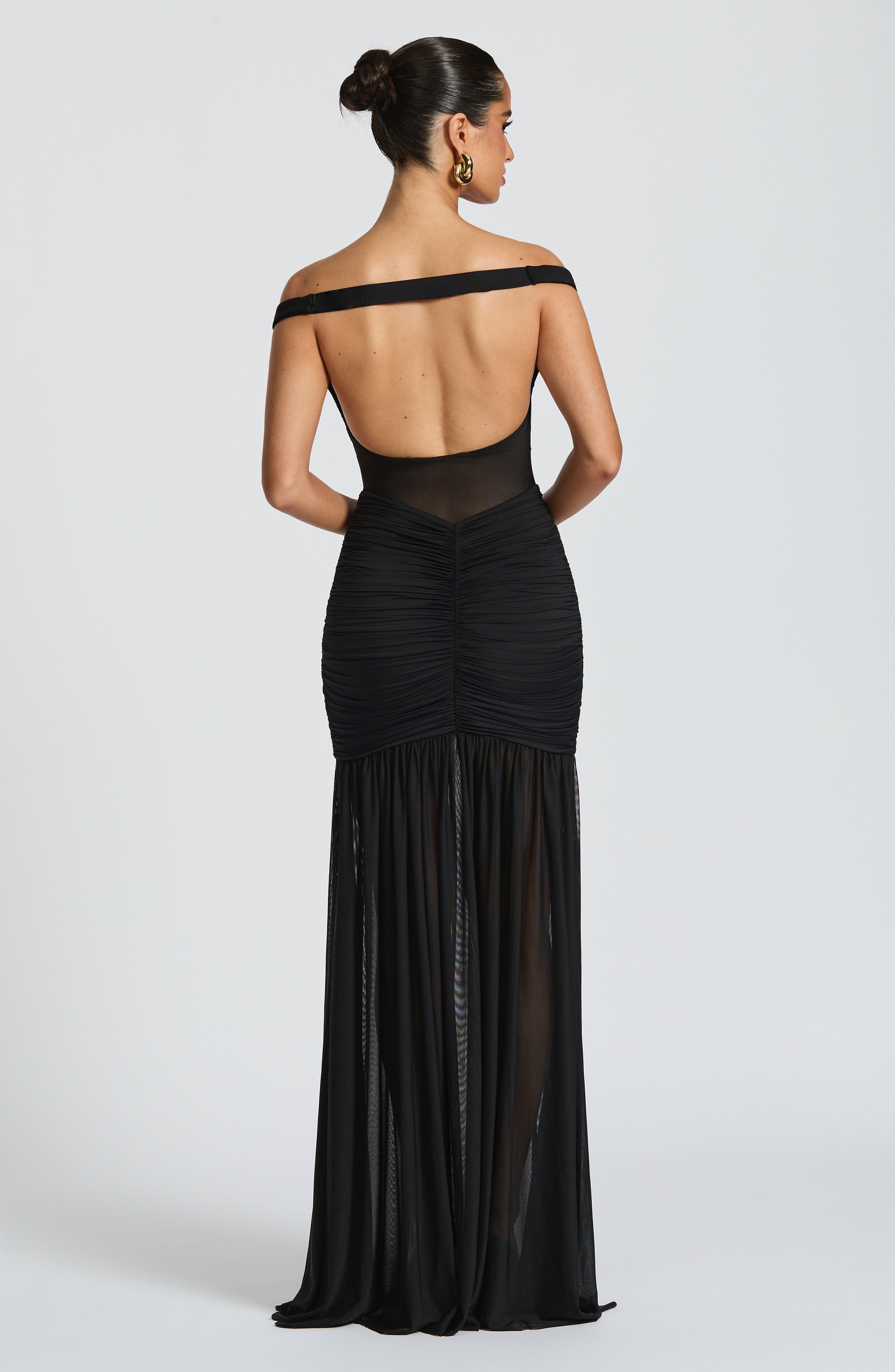 Alaia Maxi Dress - Black | Black Maxi Dress - Babyboo Fashion