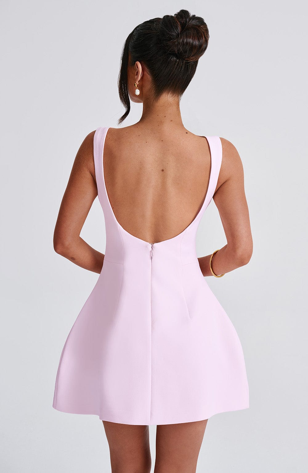 Alana Mini Dress - Blush – Babyboo Fashion