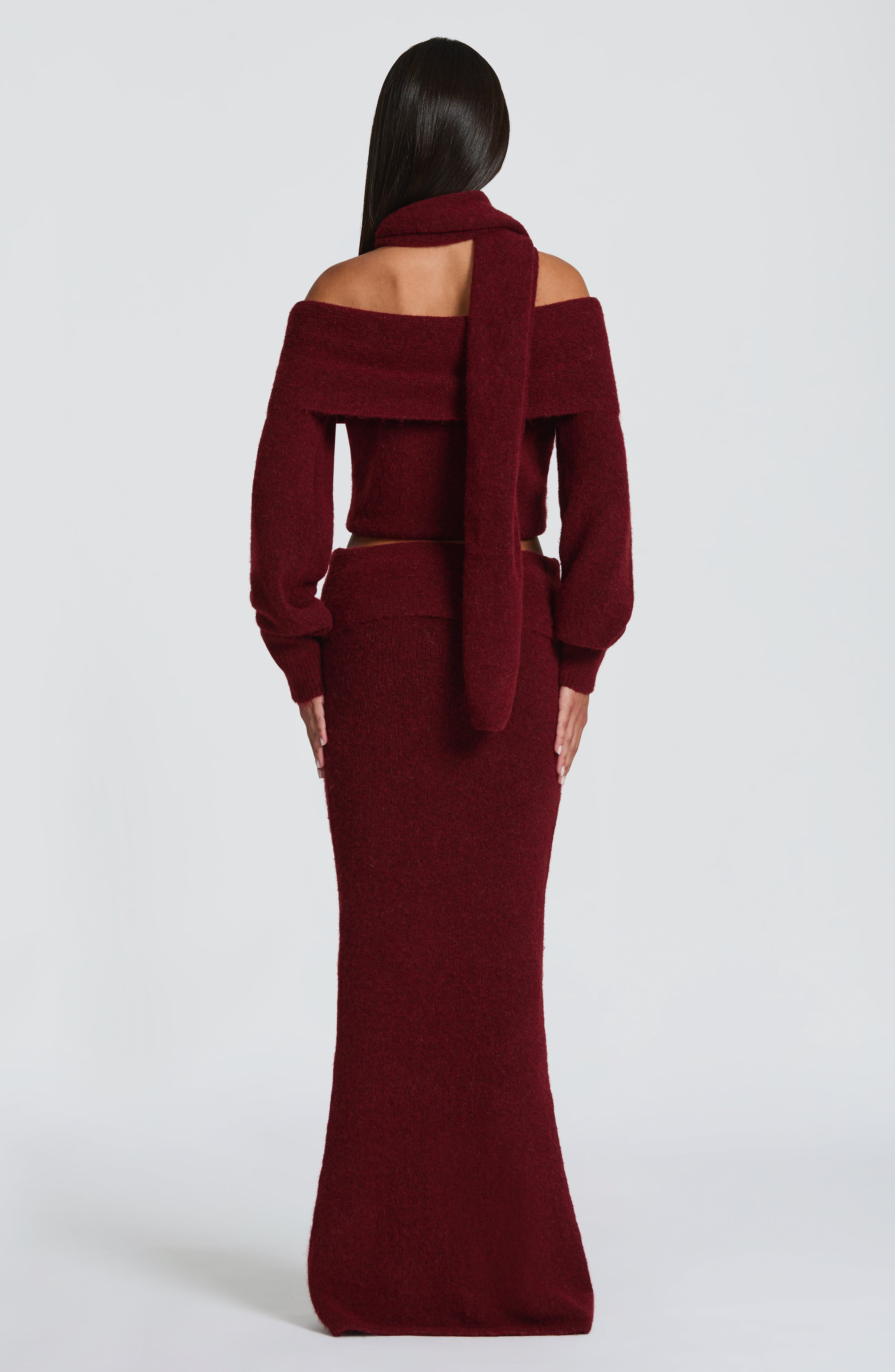 Buy Andie Top - Burgundy | Stylish Red Top by Babyboo Fashion