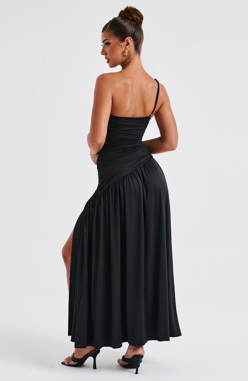 Claudia Maxi Dress - Black – Babyboo Fashion