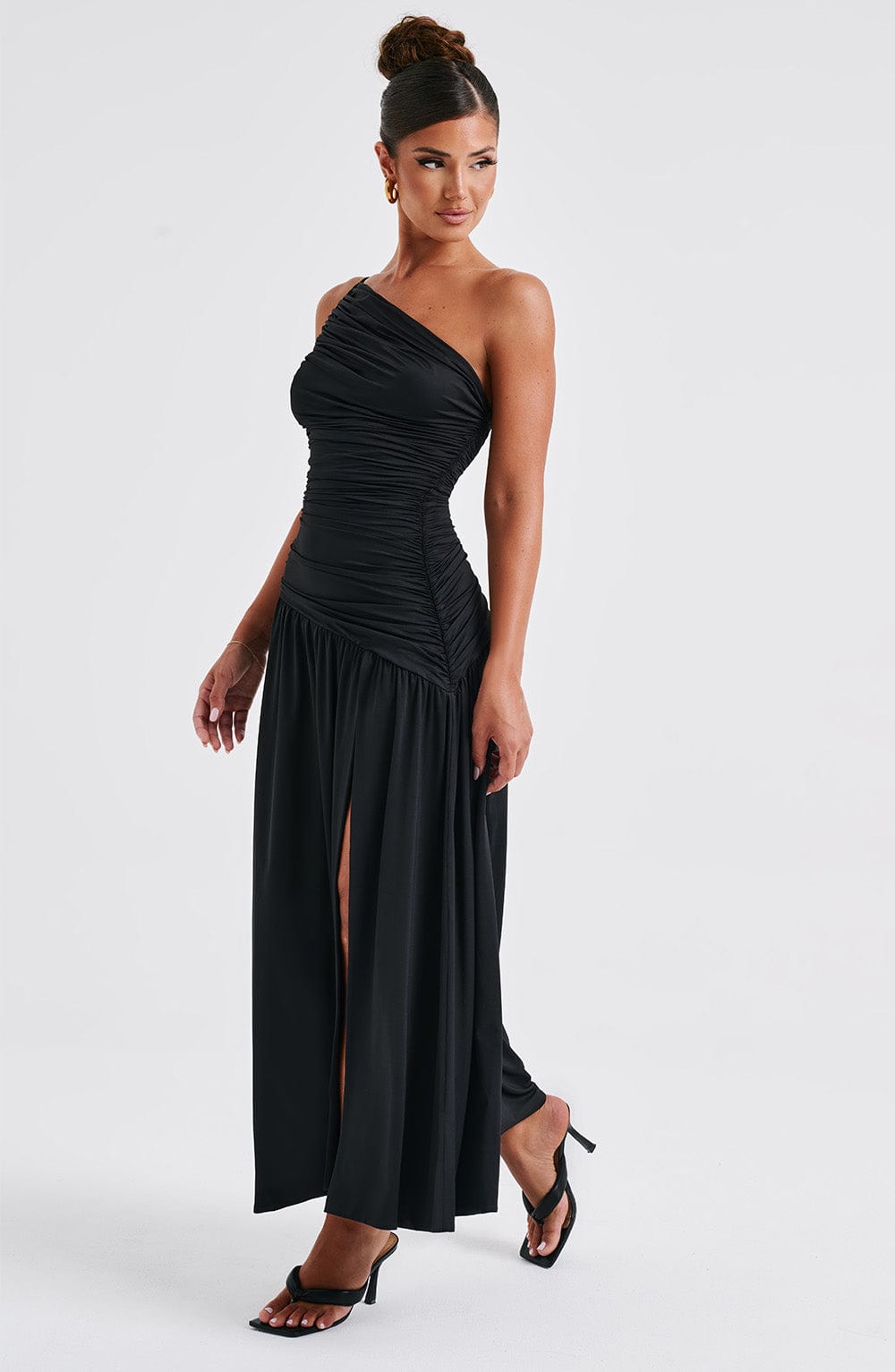 Claudia Maxi Dress - Black – Babyboo Fashion