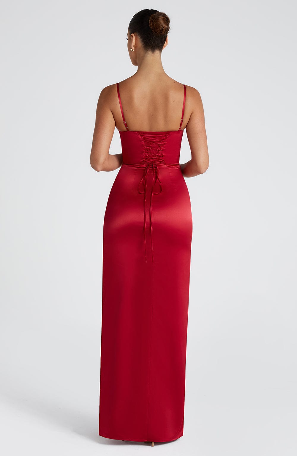 Clementine Maxi Dress | Red Maxi Dress | Babyboo Fashion