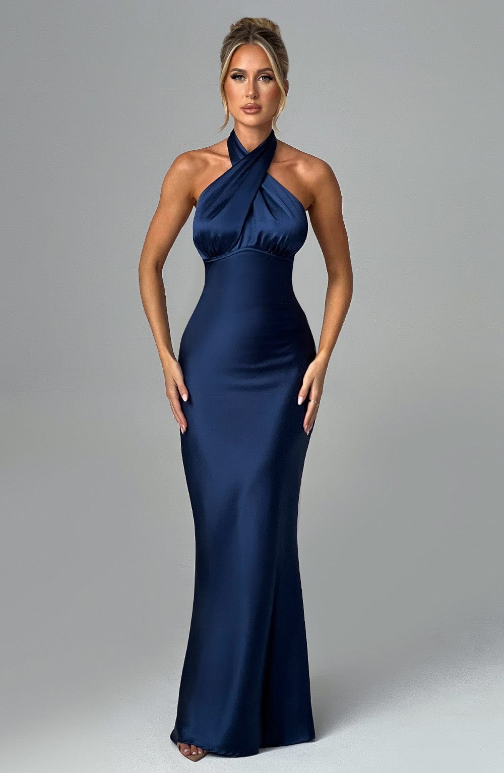 Dimitra Maxi Dress - Navy – BABYBOO