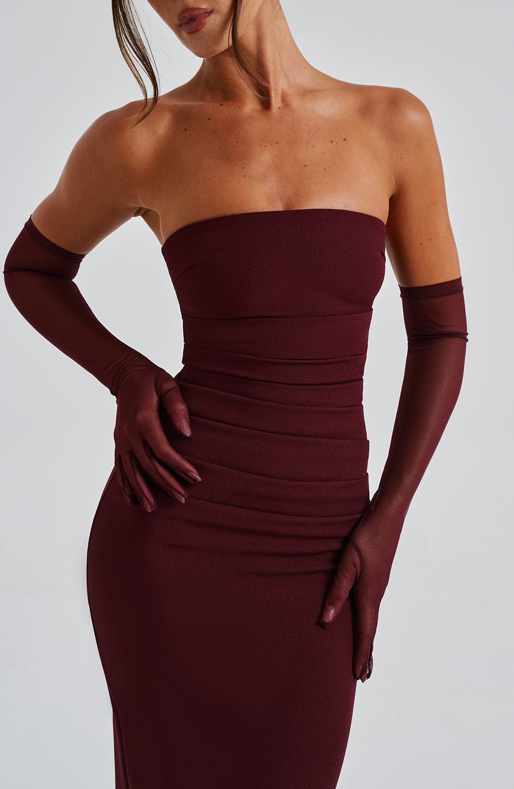 Eli Gloves - Cherry Lacquer – Babyboo Fashion