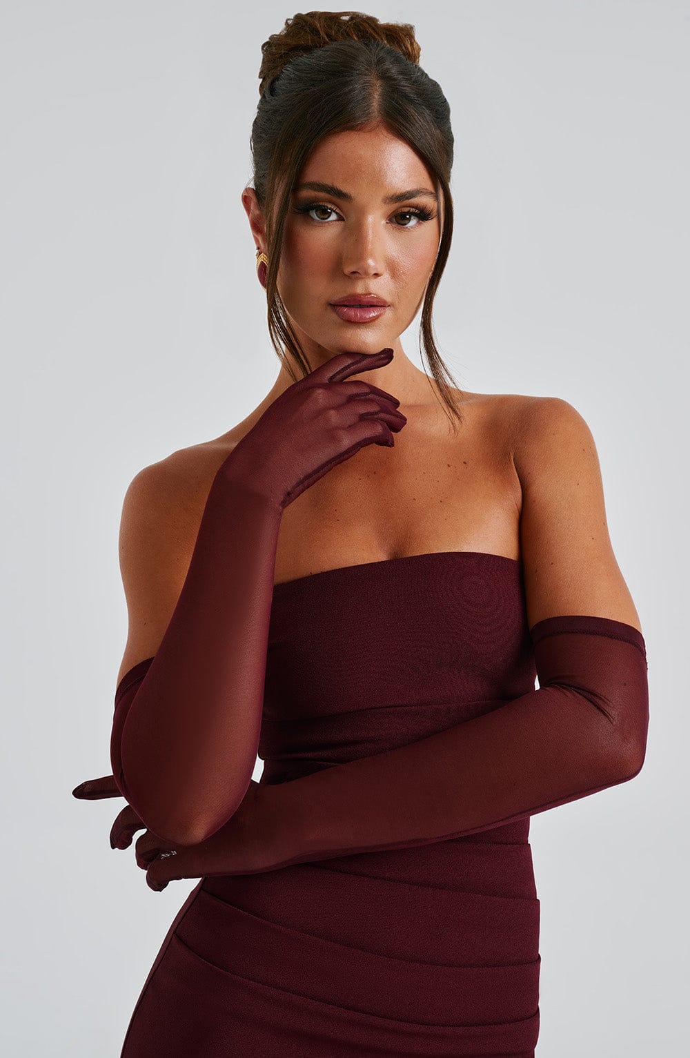 Eli Gloves - Cherry Lacquer – Babyboo Fashion