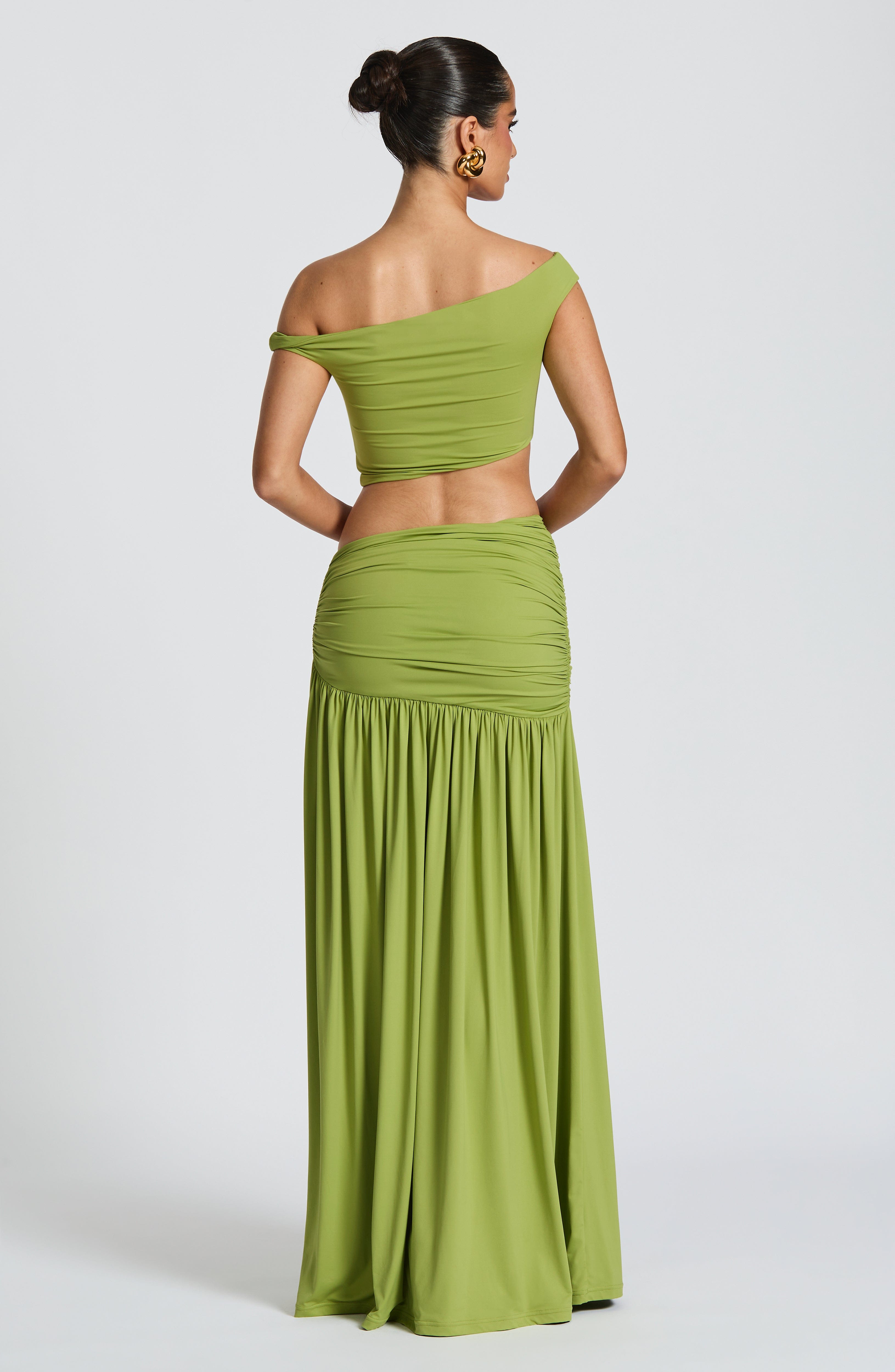 Eva Top - Olive: Chic Green Top for Every Occasion | Babyboo Fashion