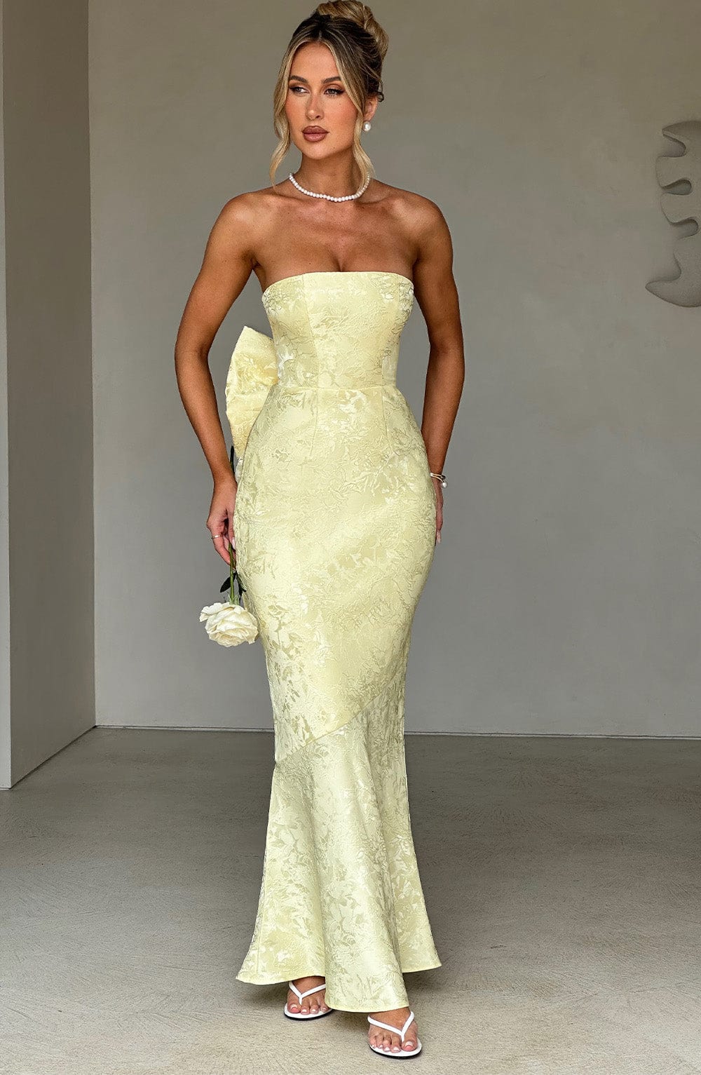 Felicity Maxi Dress - Lemon – BABYBOO