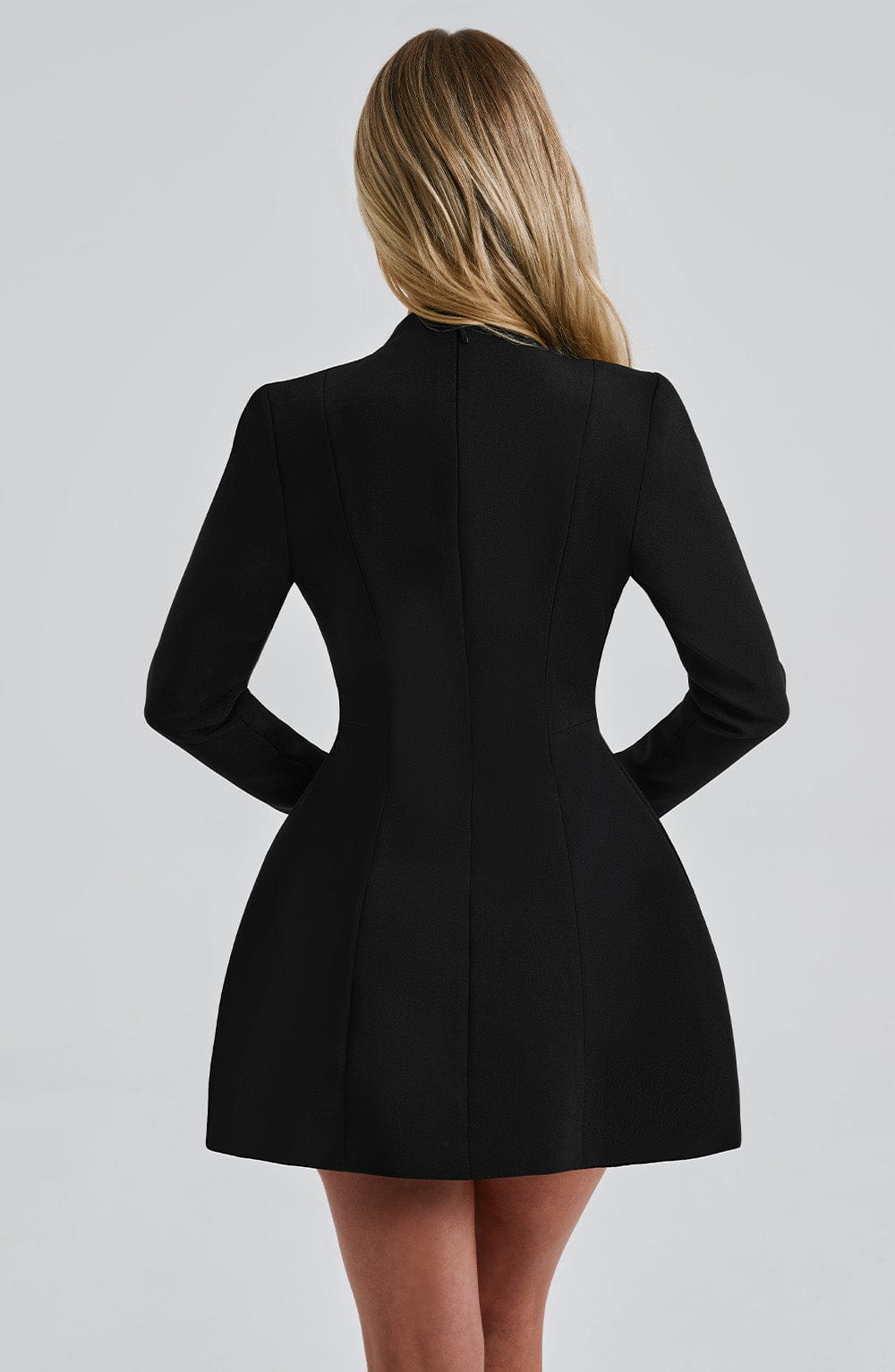 Greta Mini Dress - Black – Babyboo Fashion