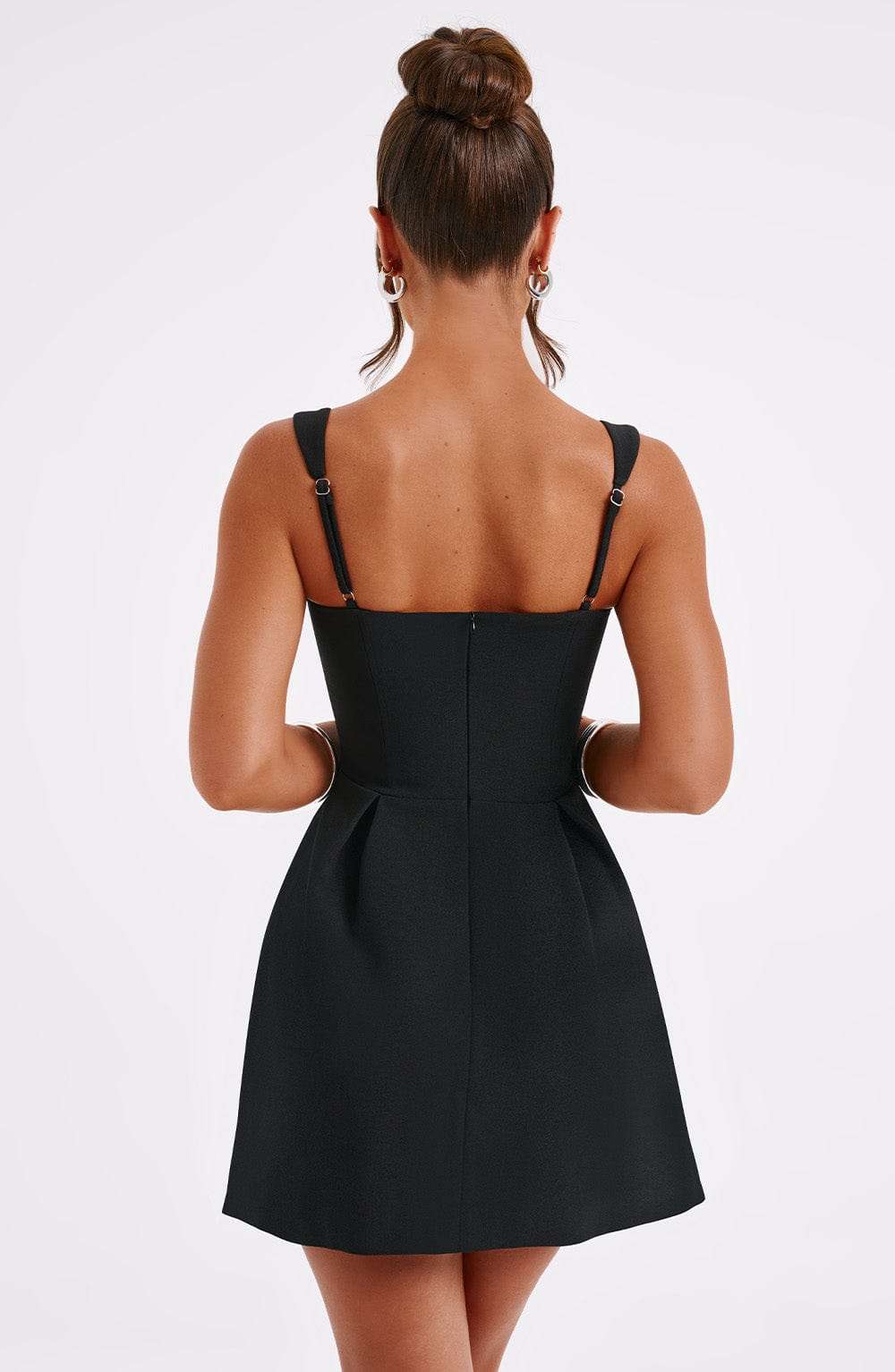 Janiyah Mini Dress - Black – Babyboo Fashion