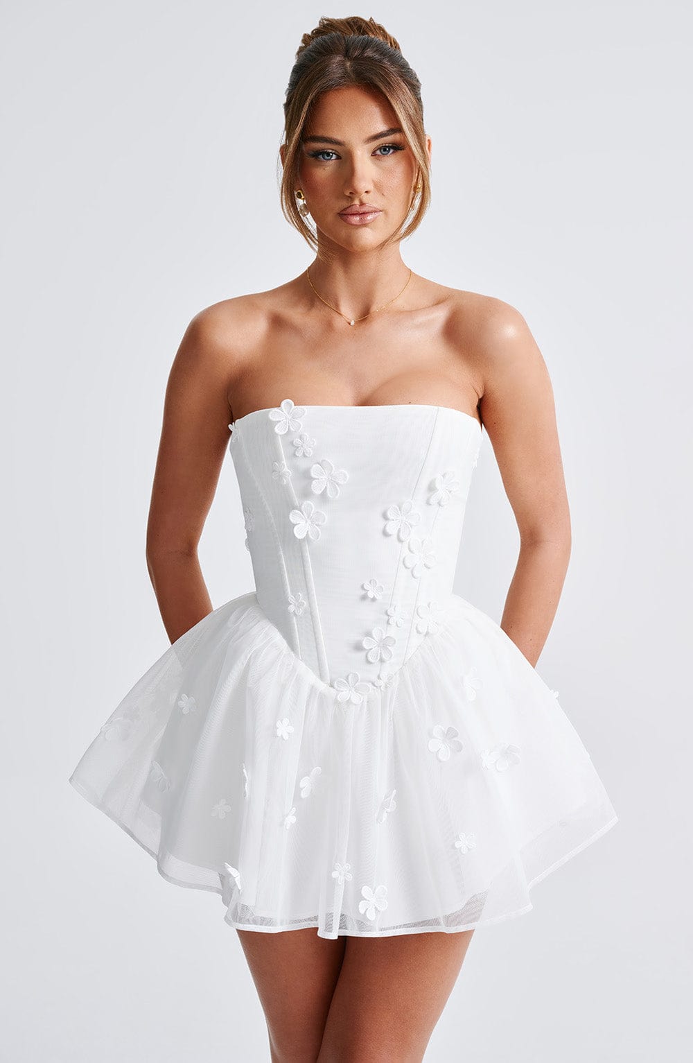 Justina Playsuit - Ivory – Babyboo Fashion