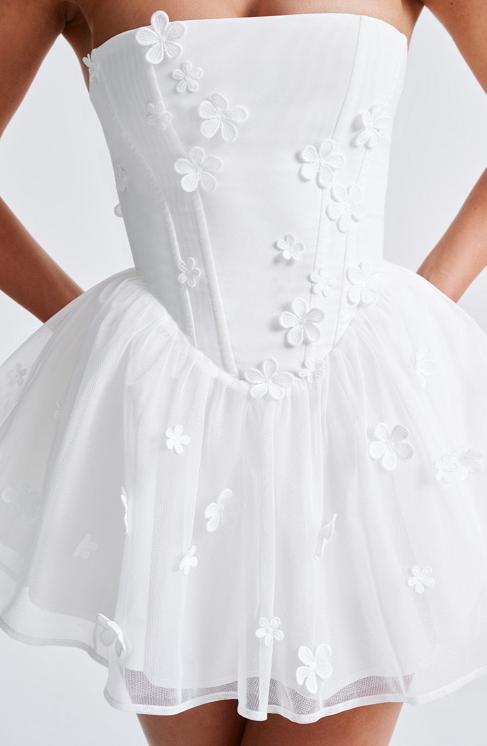 Justina Playsuit - Ivory – BABYBOO