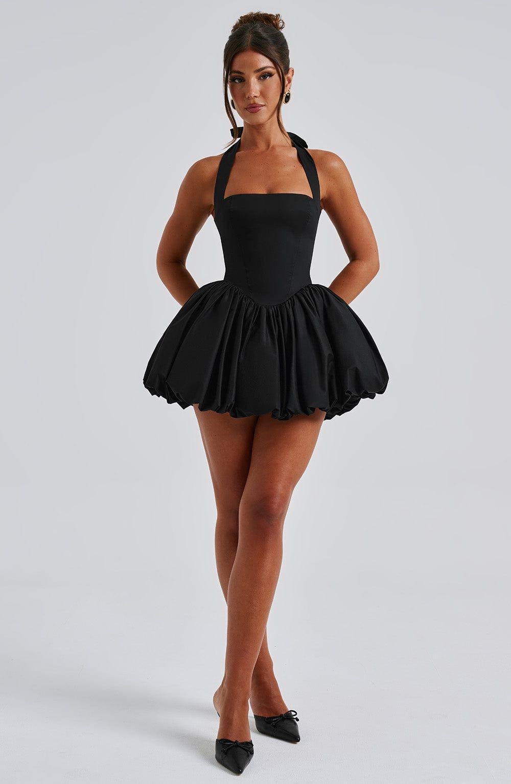Maricia Mini Dress - Black – BABYBOO