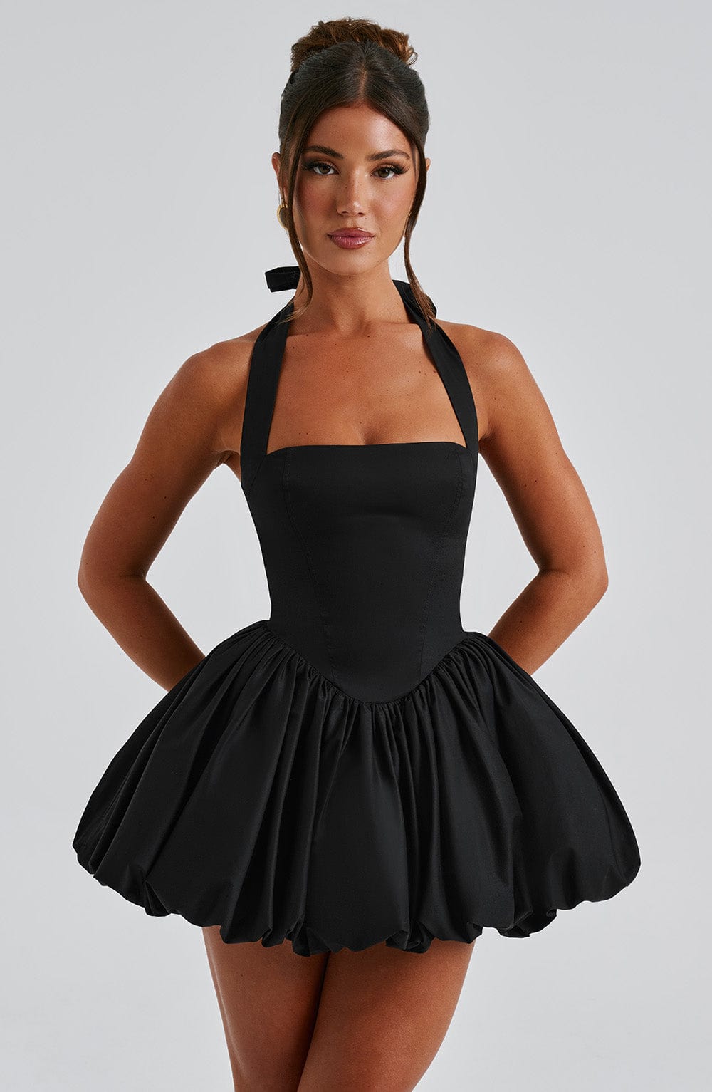 Maricia Mini Dress - Black – BABYBOO