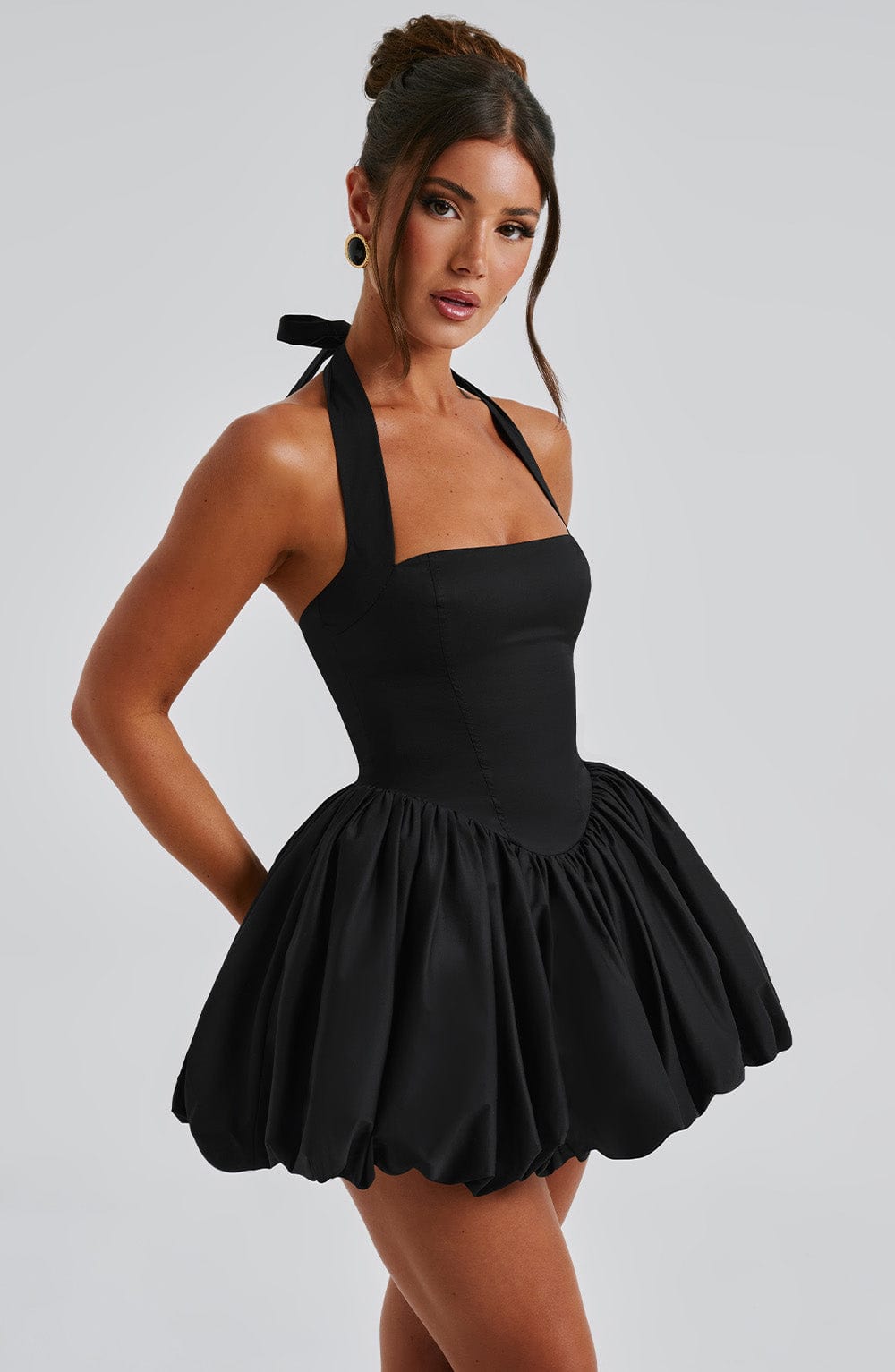 Maricia Mini Dress - Black – Babyboo Fashion