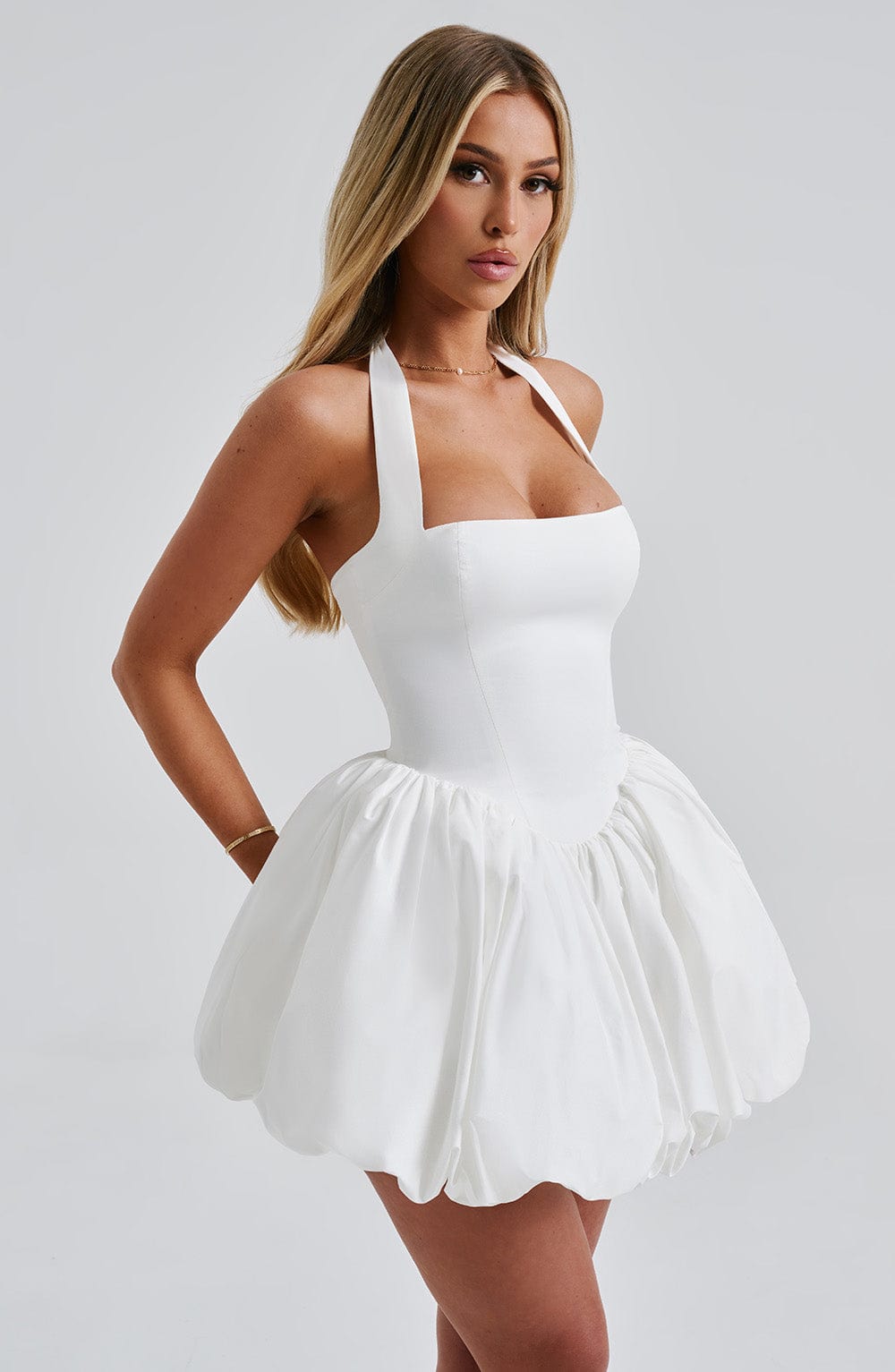 Maricia Mini Dress - Ivory – Babyboo Fashion