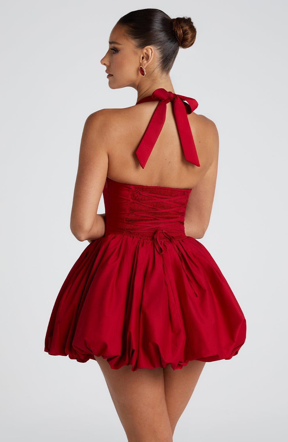 Maricia Mini Dress | Red Mini Dress | Babyboo Fashion