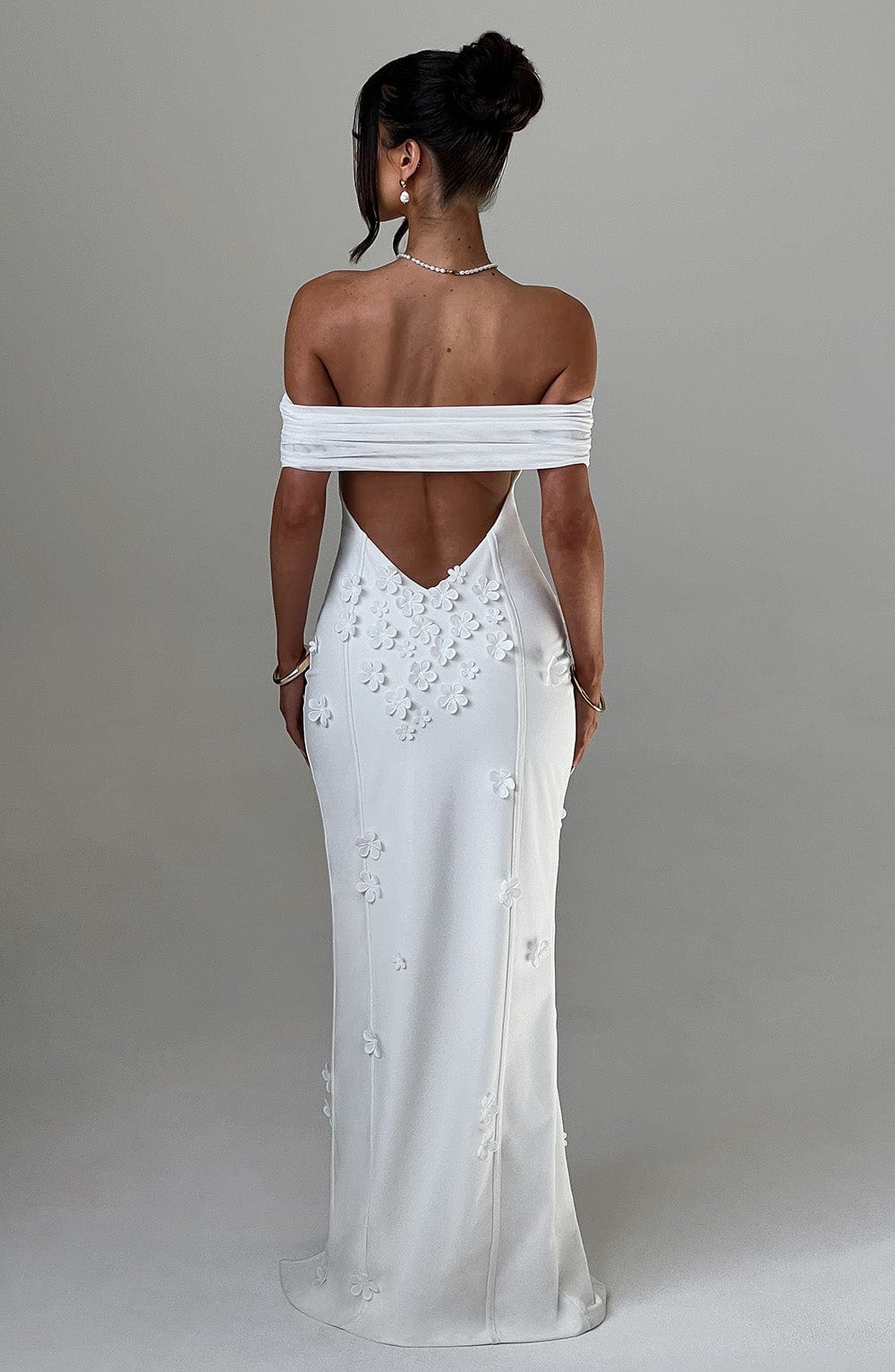 Milani Maxi Dress - Ivory – Babyboo Fashion