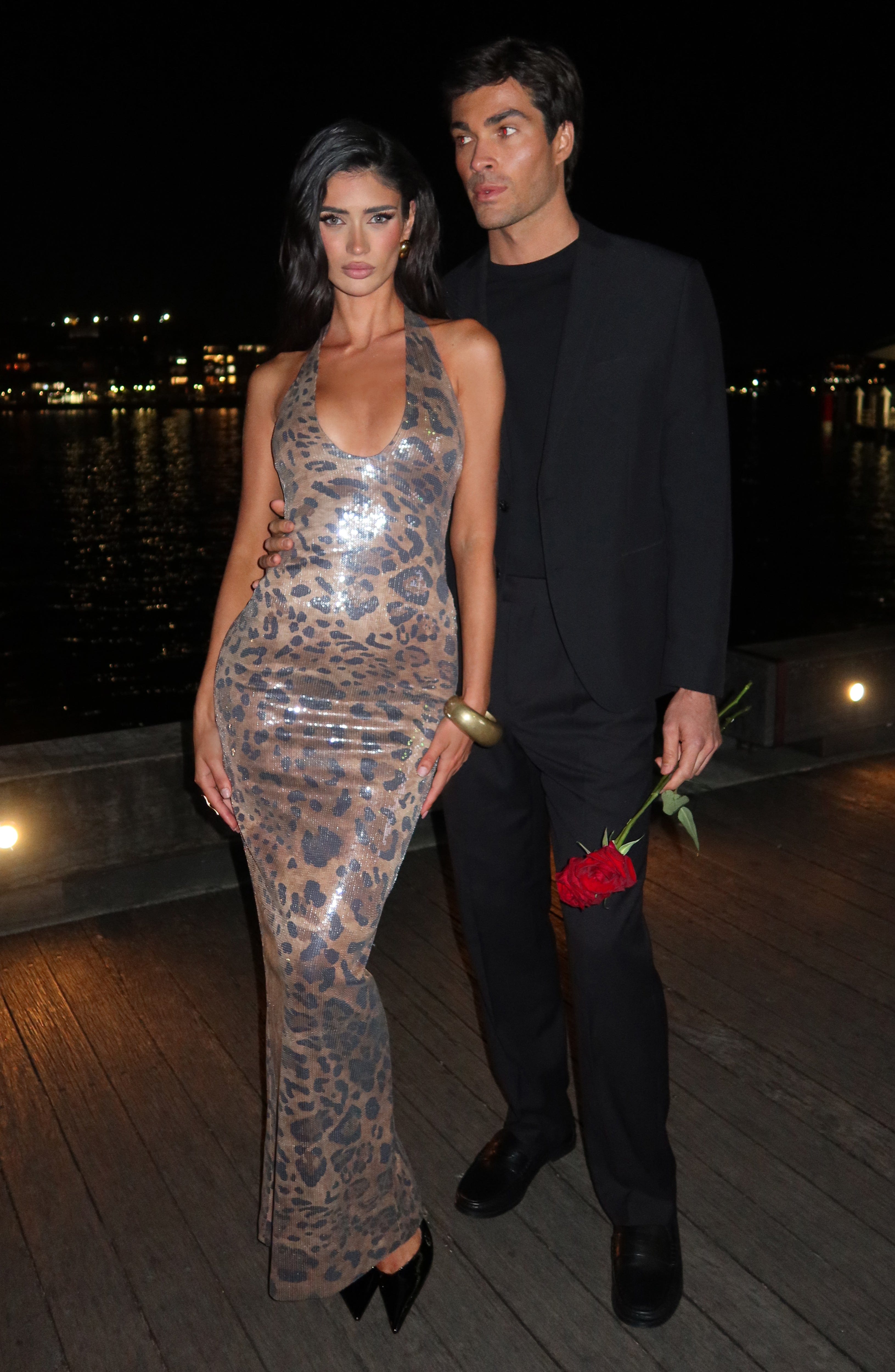 Shop Leopard Maxi Dress - Morena Maxi Dress by Babyboo Fashion