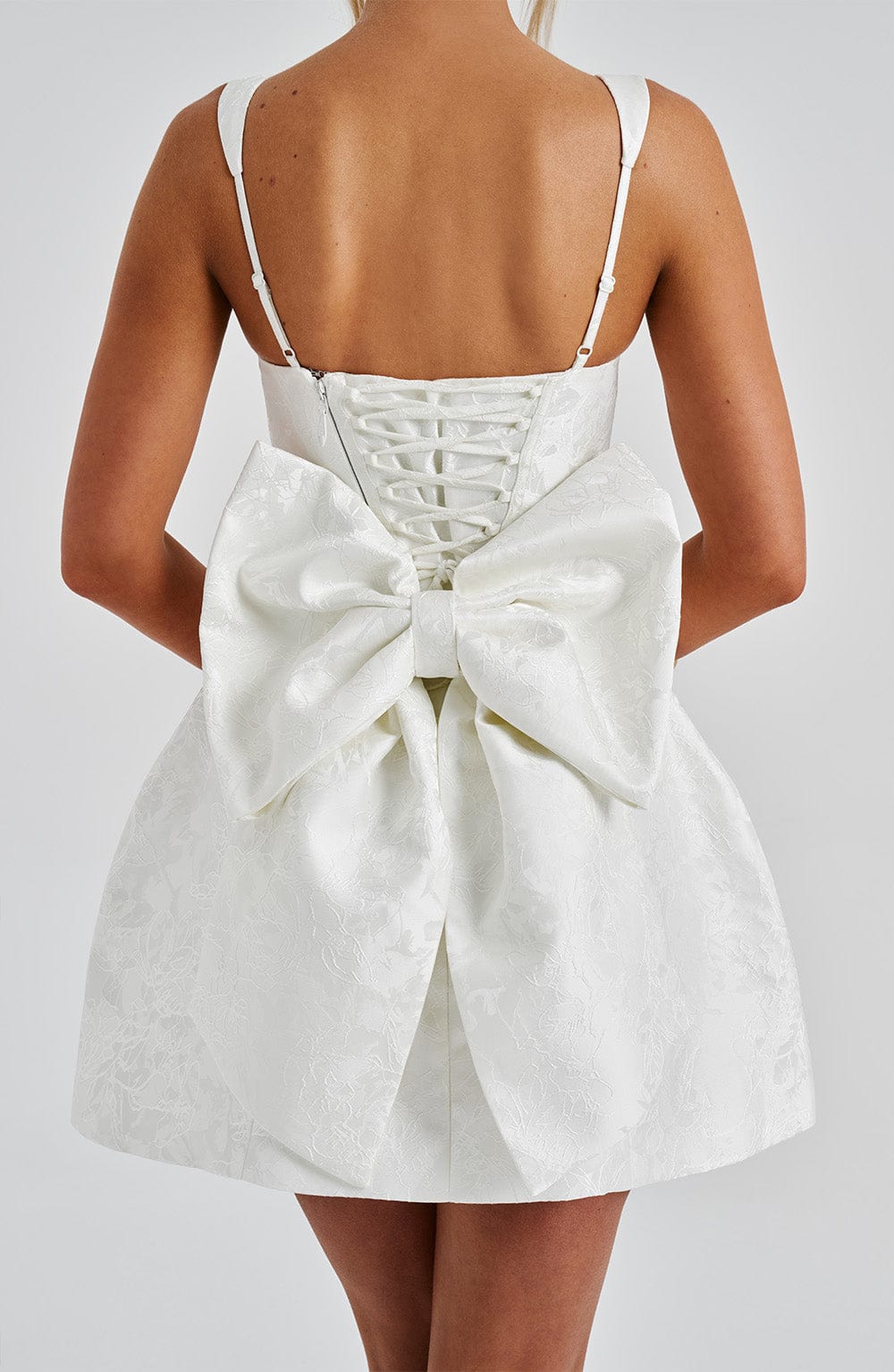 Orla Mini Dress - Ivory – Babyboo Fashion
