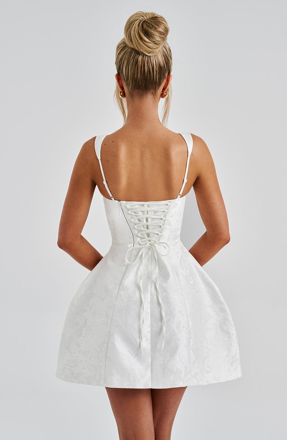 Orla Mini Dress - Ivory – BABYBOO