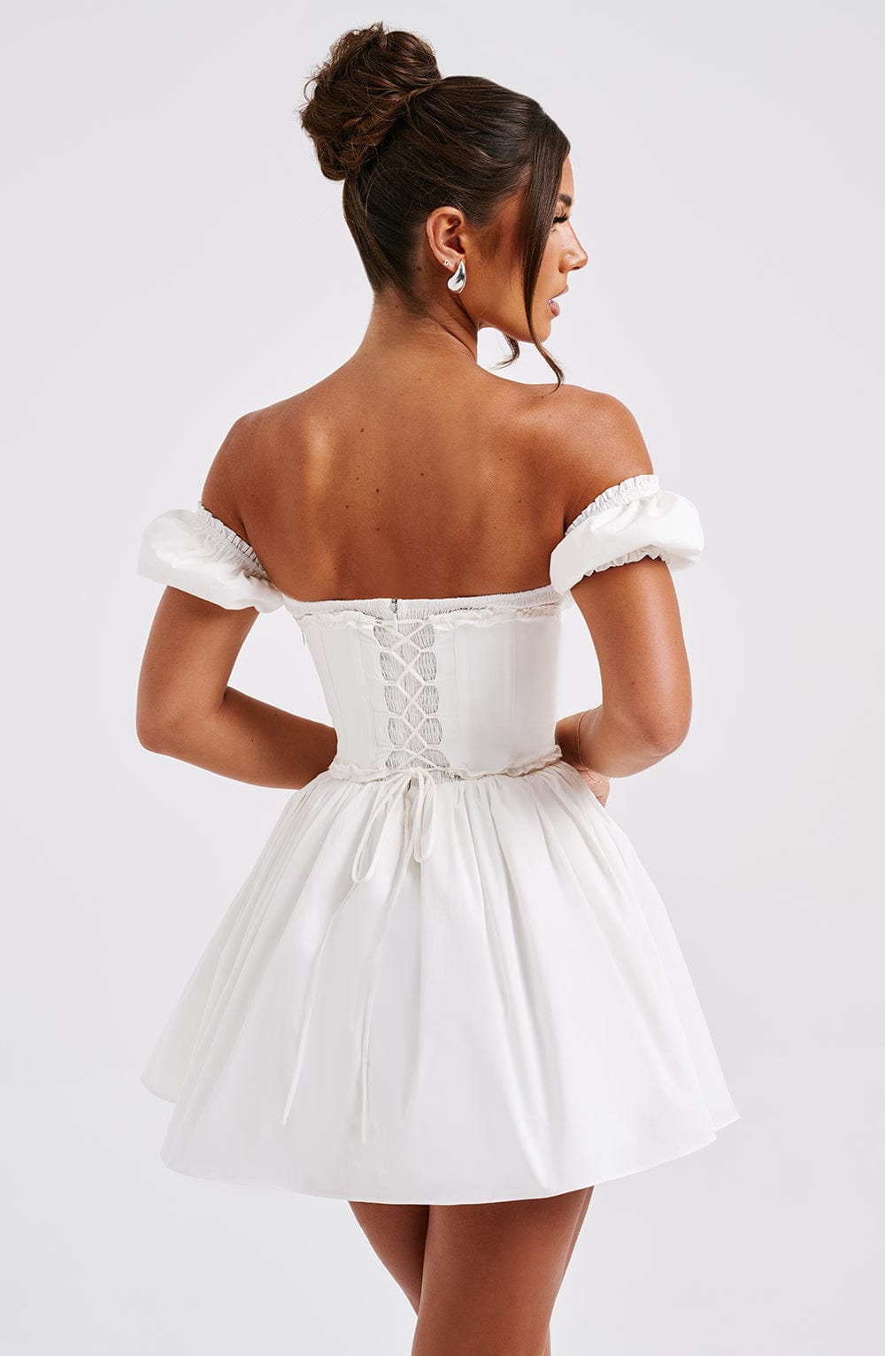 Penelope Mini Dress - Black/White – Babyboo Fashion