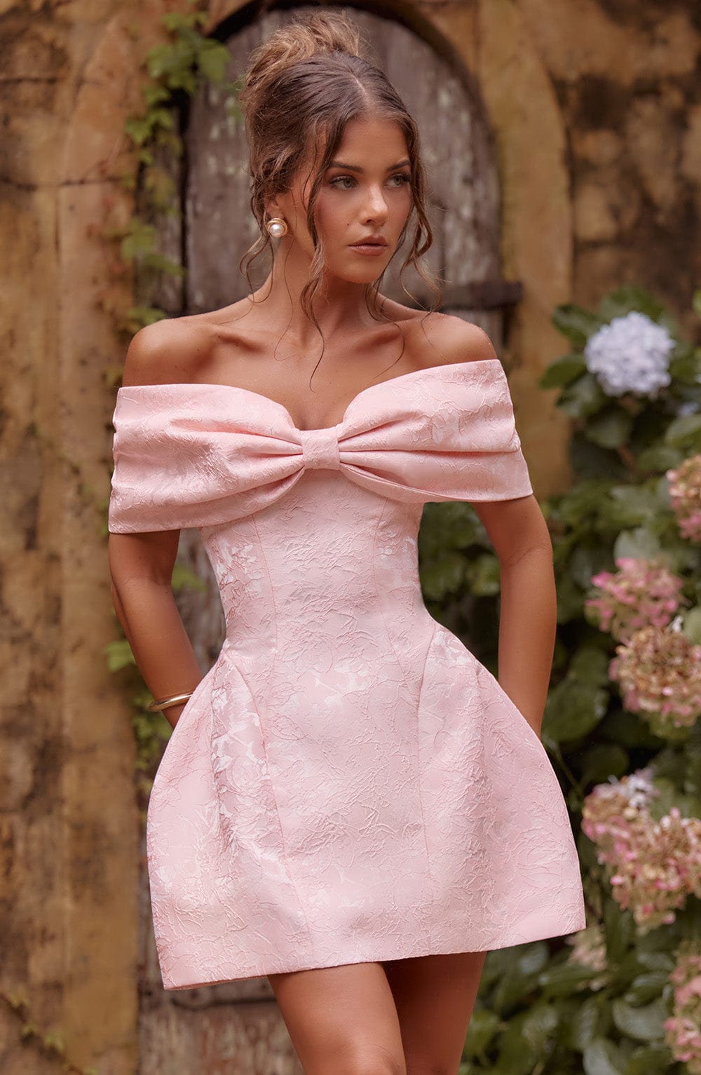 Raquel Mini Dress - Blush | Mini Dress | Babyboo Fashion