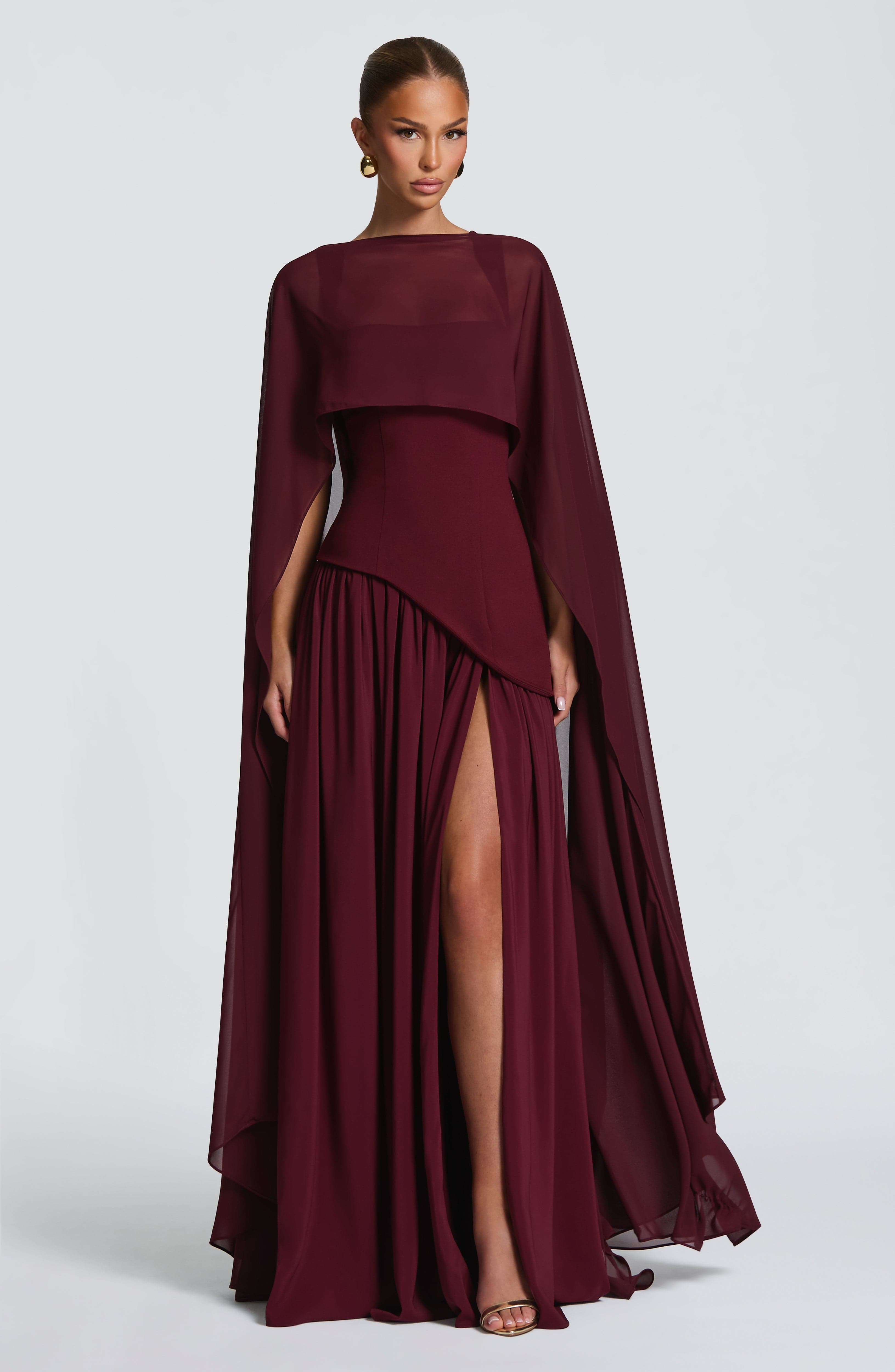 Romy Cape - Cherry Lacquer | Shop Accessories | Babyboo Fashion