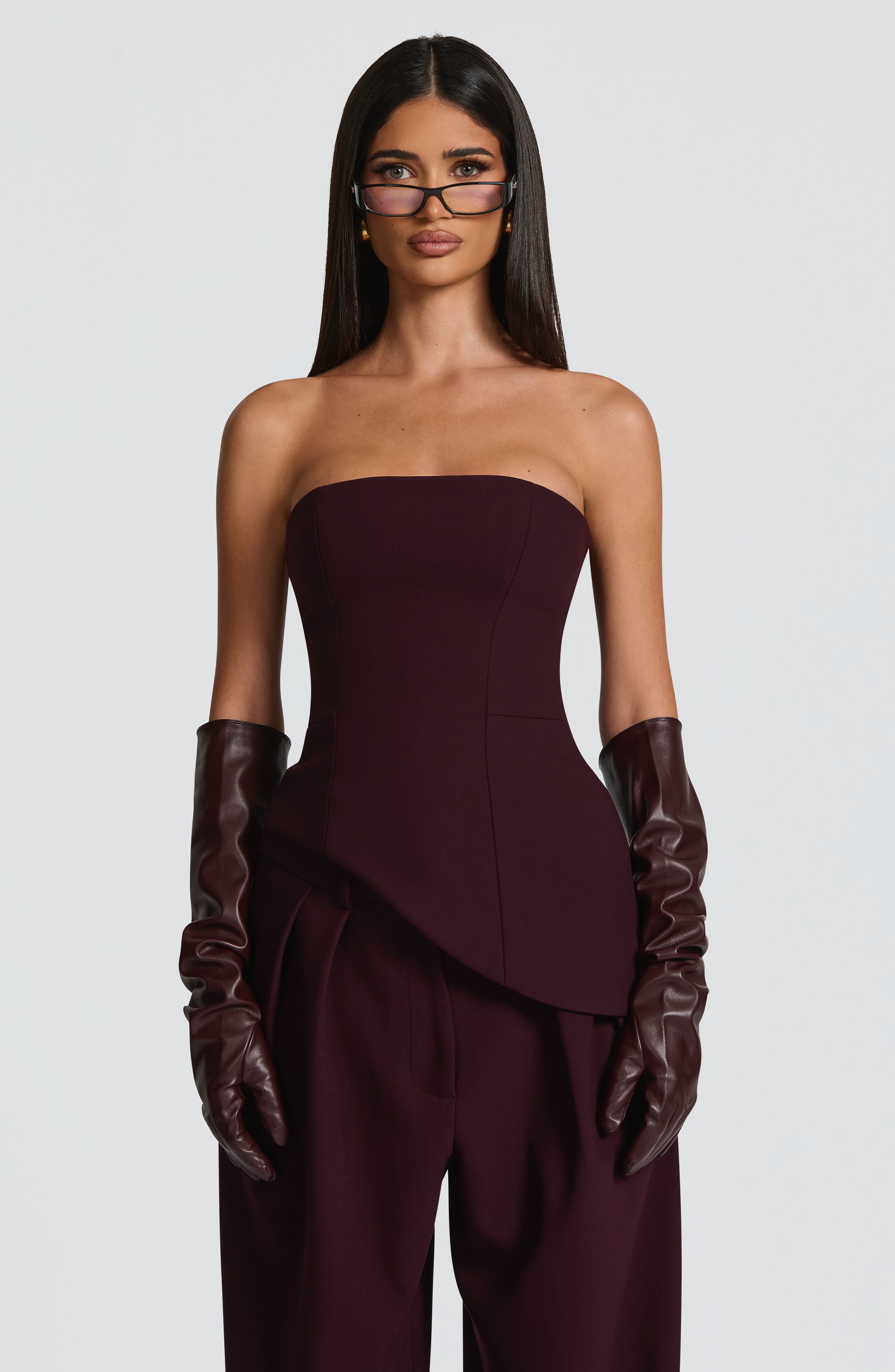 Buy Purple Top - Sloan Top in Plum | Babyboo Fashion
