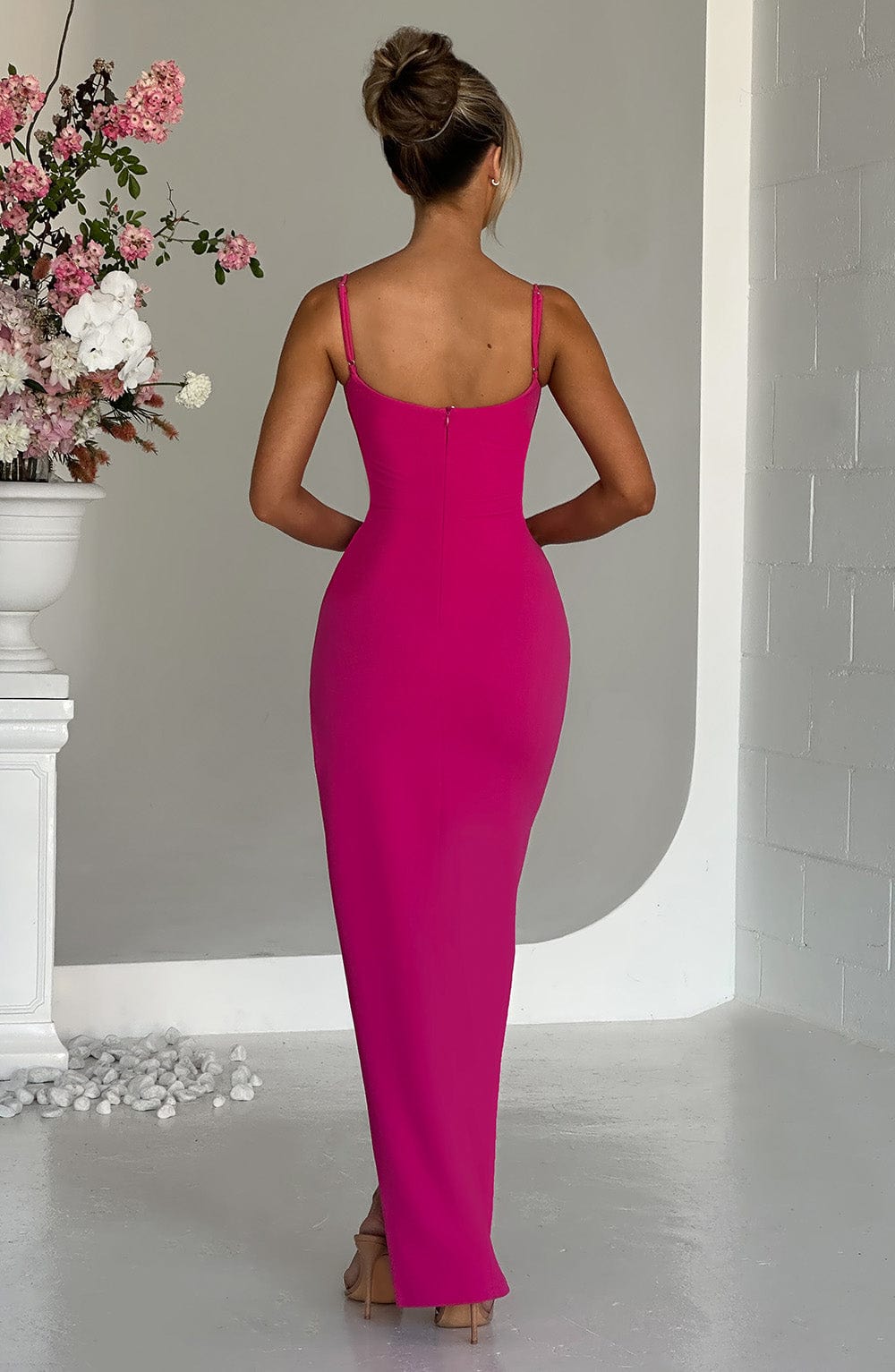 Tiarne Maxi Dress - Hot Pink – BABYBOO