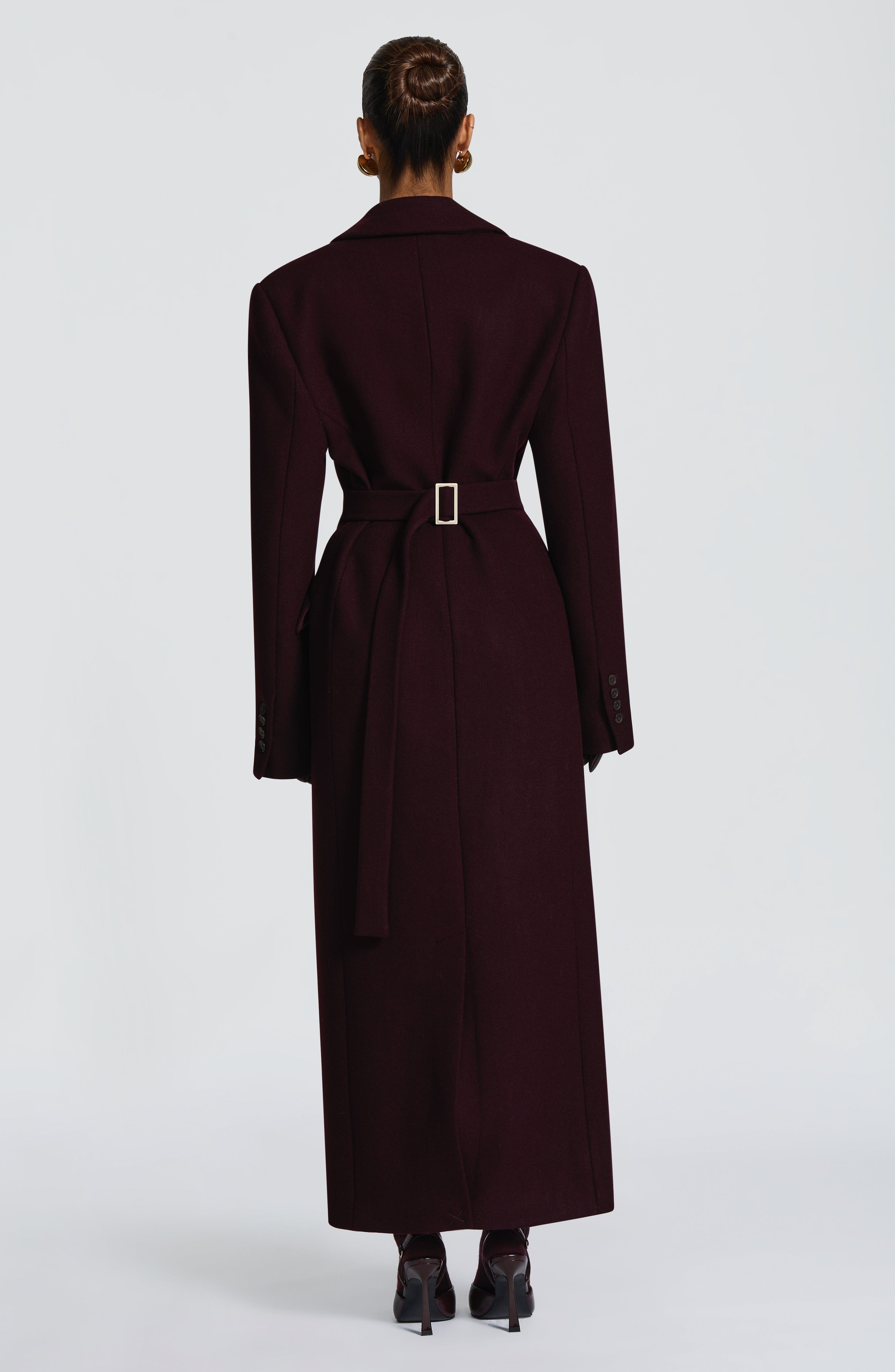 Ursula Coat - Plum | Shop Coats | Babyboo Fashion