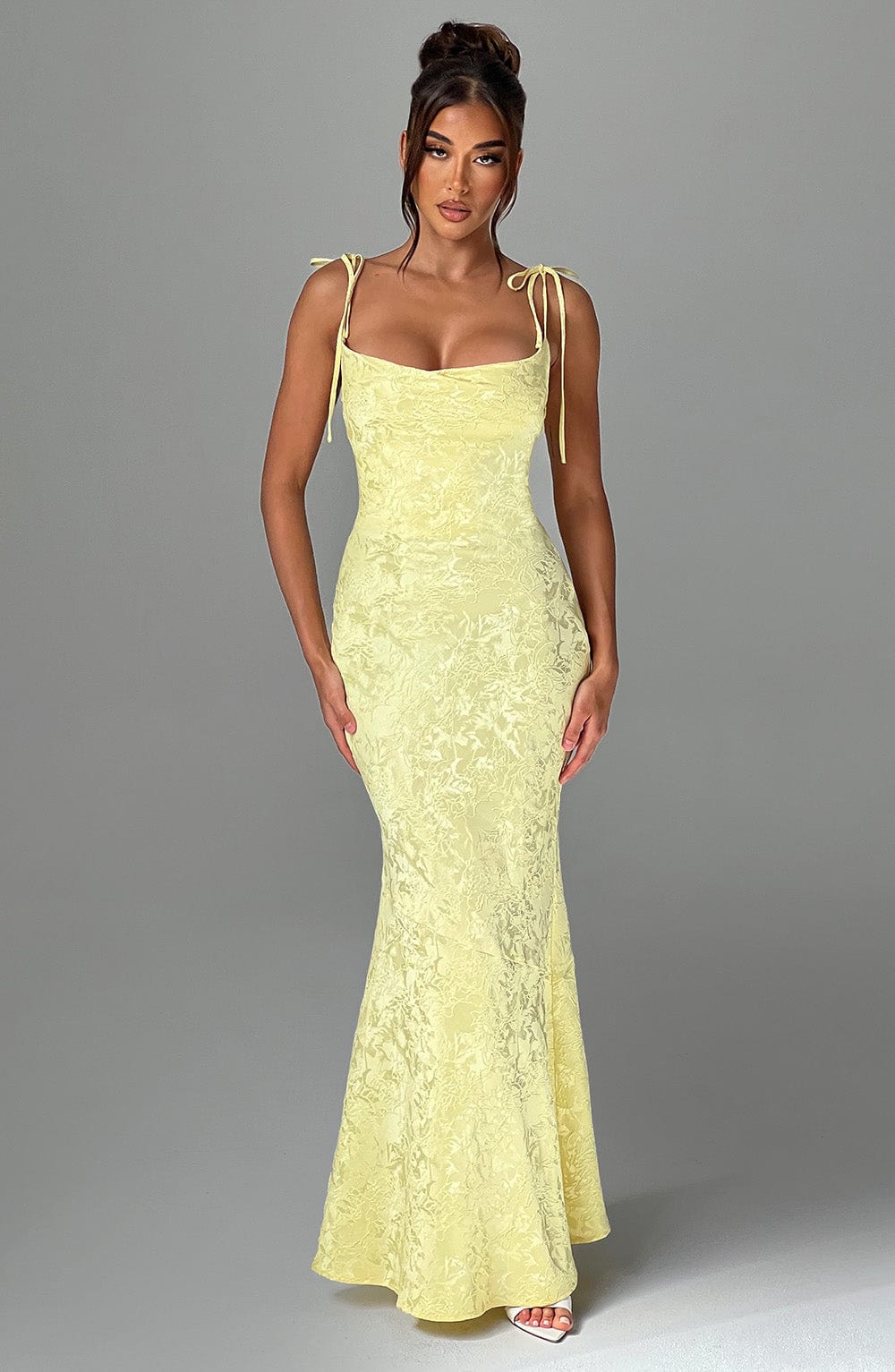 Whitney Maxi Dress - Lemon – BABYBOO