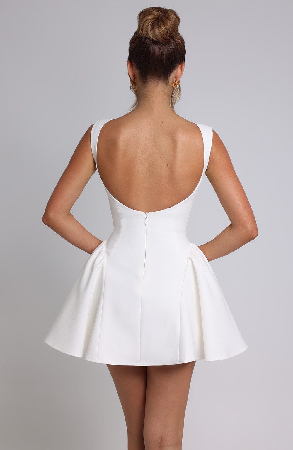 Yalina Mini Dress - Ivory – BABYBOO
