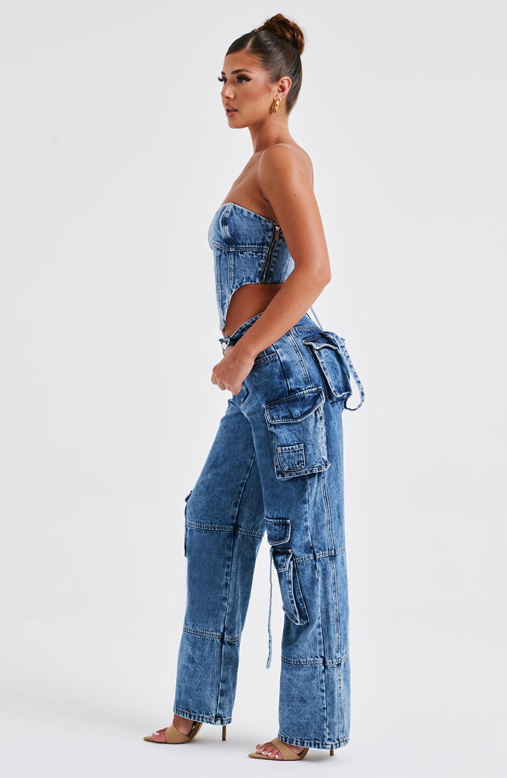 Yasie Corset - Dark Wash – Babyboo Fashion