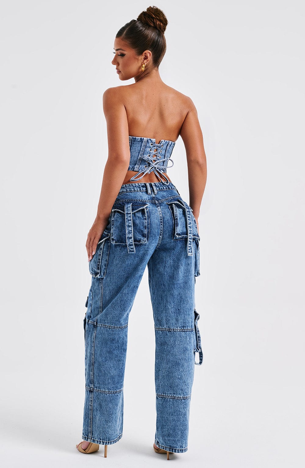 Yasie Corset - Dark Wash – Babyboo Fashion