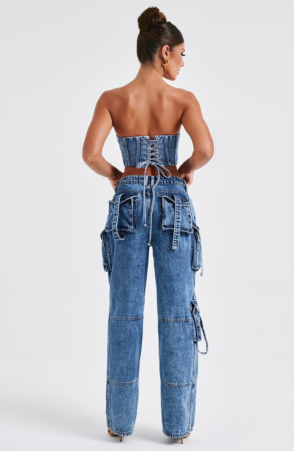 Yasie Corset - Dark Wash – Babyboo Fashion