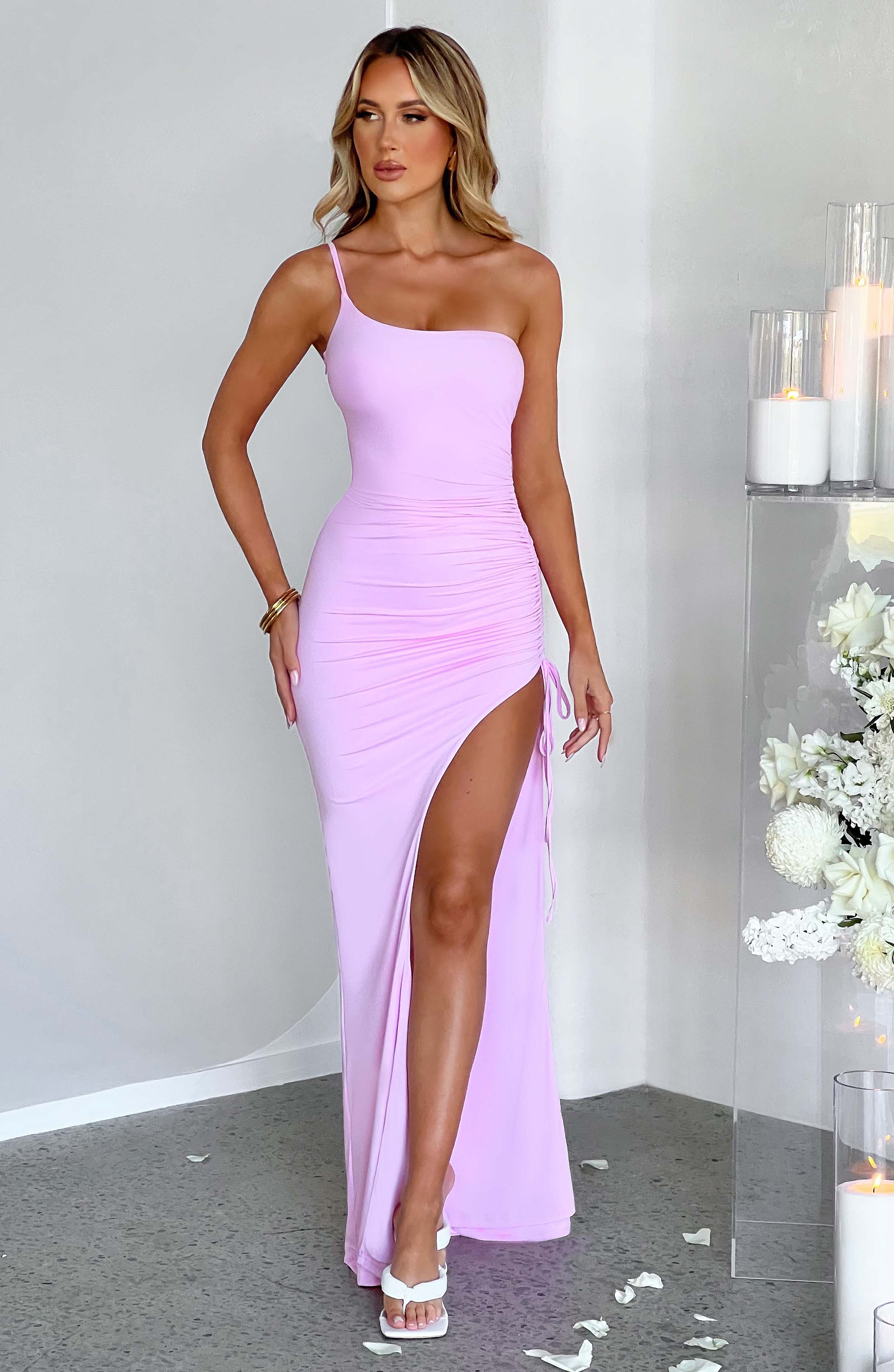 Zuri Maxi Dress - Pink – BABYBOO
