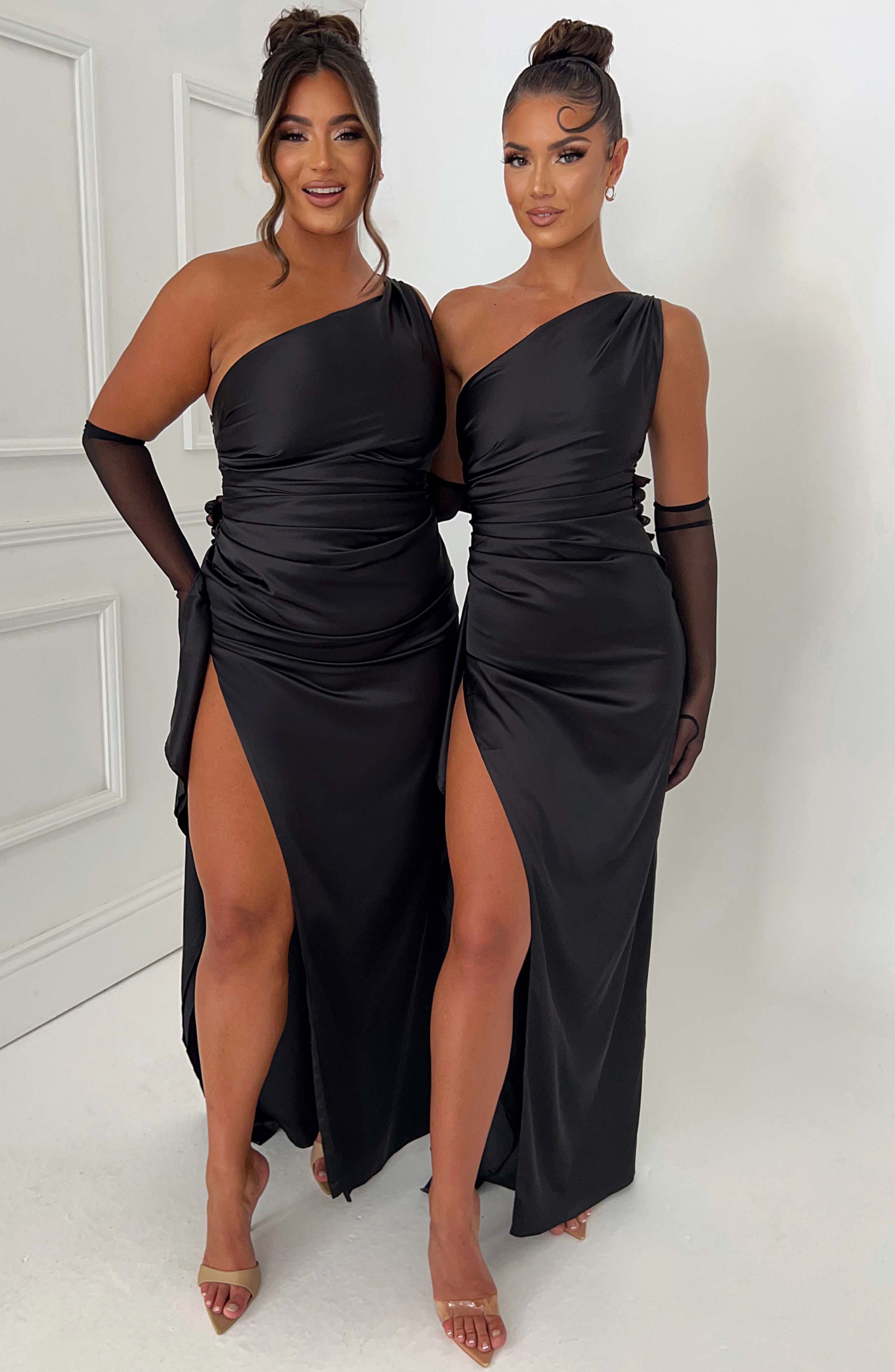 Ariel Maxi Dress - Black – Babyboo Fashion