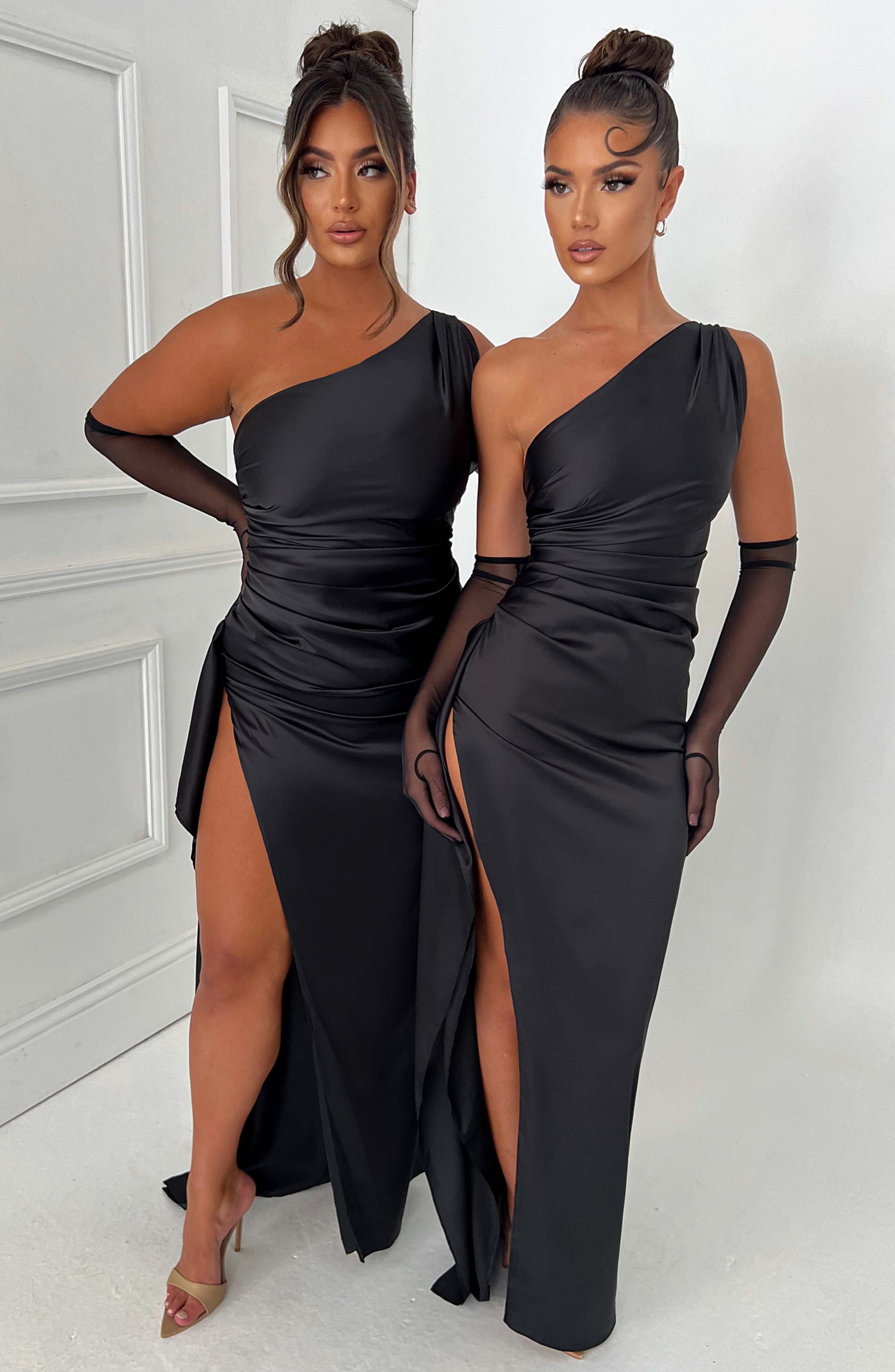 Ariel Maxi Dress - Black – Babyboo Fashion