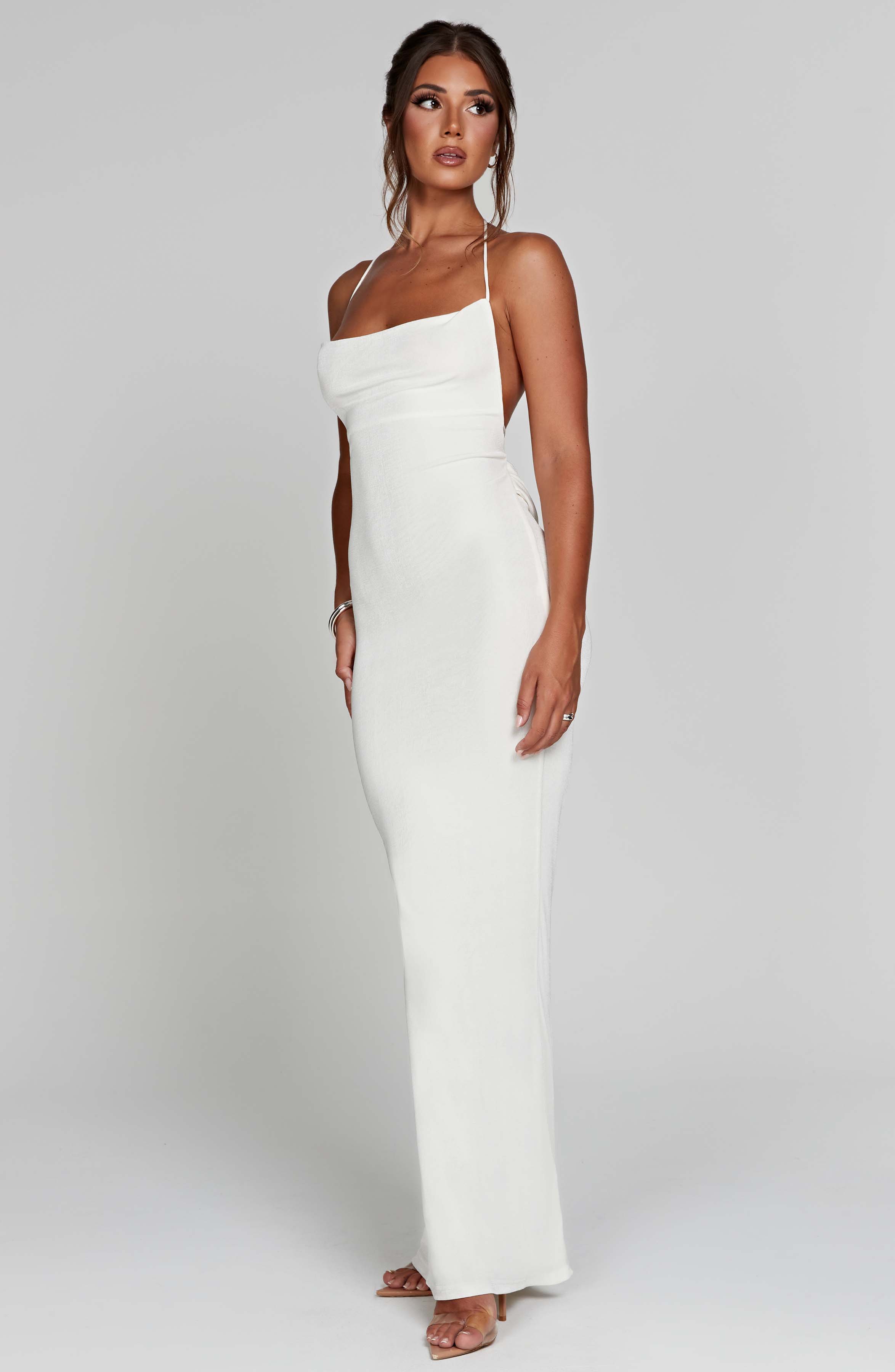 Talisa Maxi Dress - Ivory – Babyboo Fashion