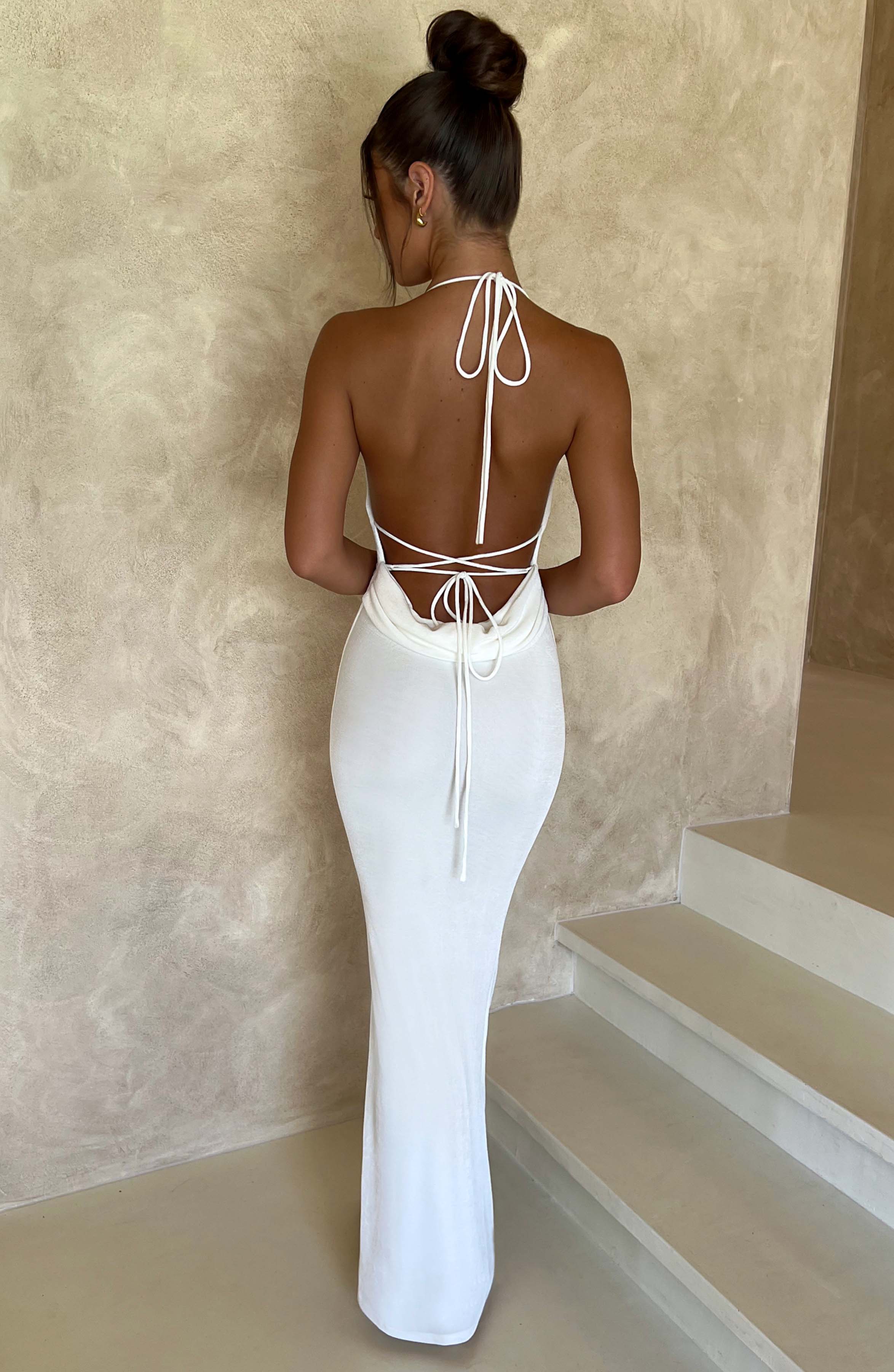 Talisa Maxi Dress - Ivory – BABYBOO